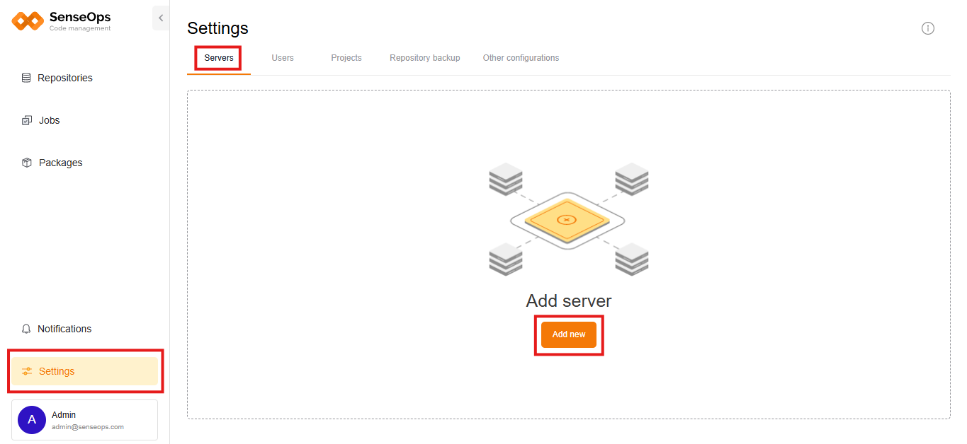 Add Server - Documentation